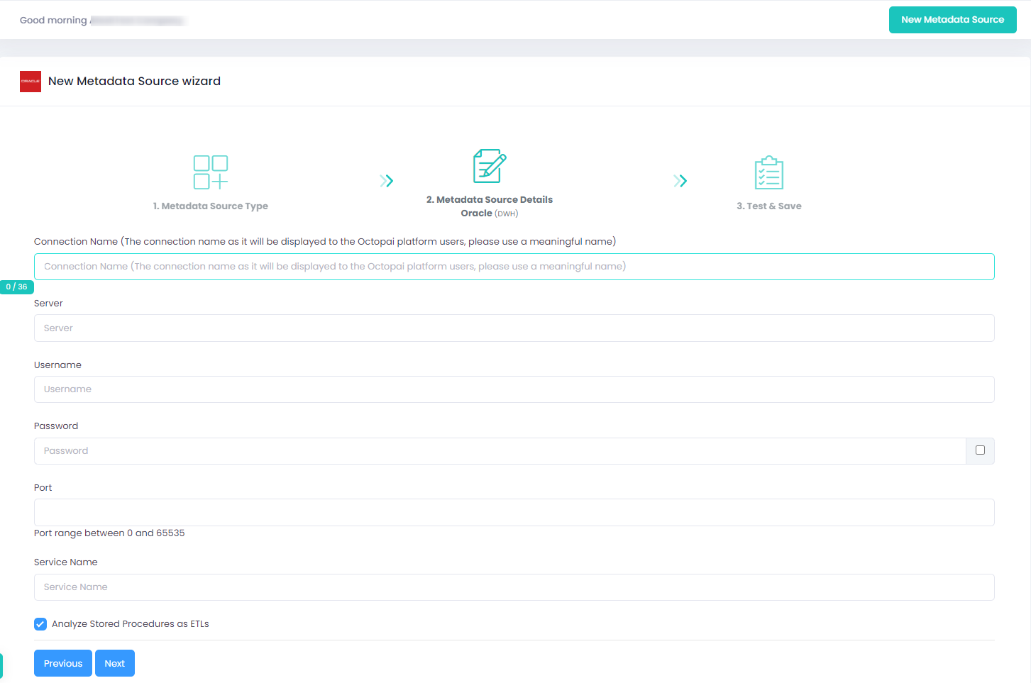 Oracle (DWH) – Octopai